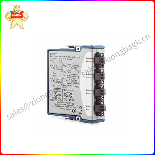 NI-9227 Isolated Analog Input Module # NI NI-9227 Isolated Analog Input Module # NI