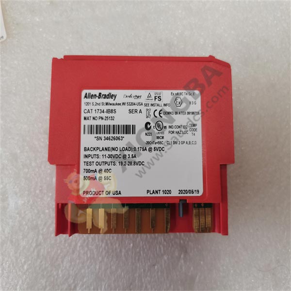 1734-IB8S Allen-Bradley POINT I/O Guard I/O Safety Module - Allen ...