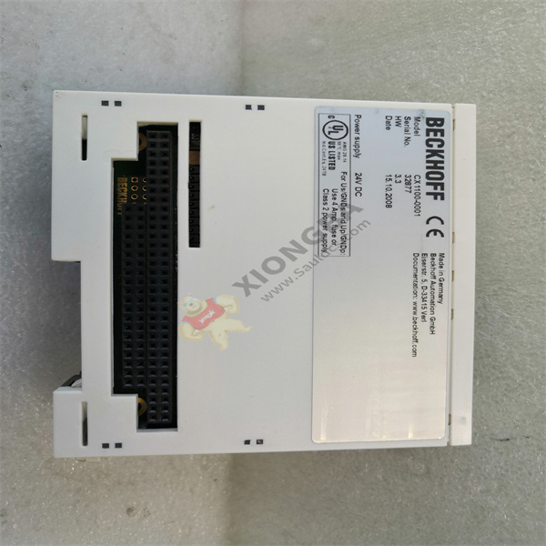 CX11000001 Beckhoff POWER SUPPLY UNIT FOR CX1000 - Other Xiamen xiongba ...