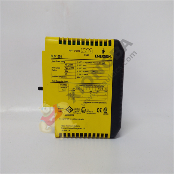 SLS1508 KJ2201X1-BA1 12P3162X112 Controller module - EMERSON Xiamen ...