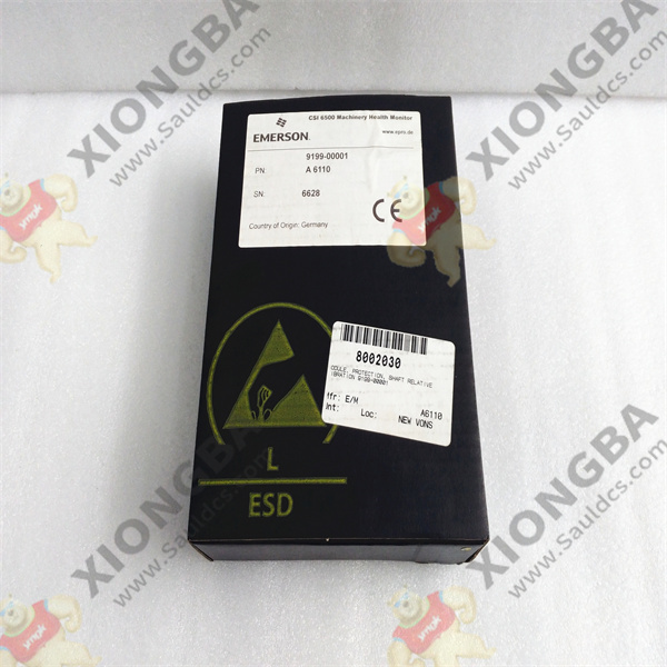 A6110 EMERSON Protection Monitors - EMERSON Xiamen xiongba e-commerce ...