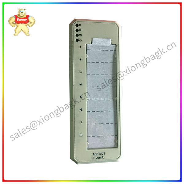 AO810V2 Analog output 8 channels ABB Terminal unit AO810V2 Analog output 8 channels ABB Terminal unit